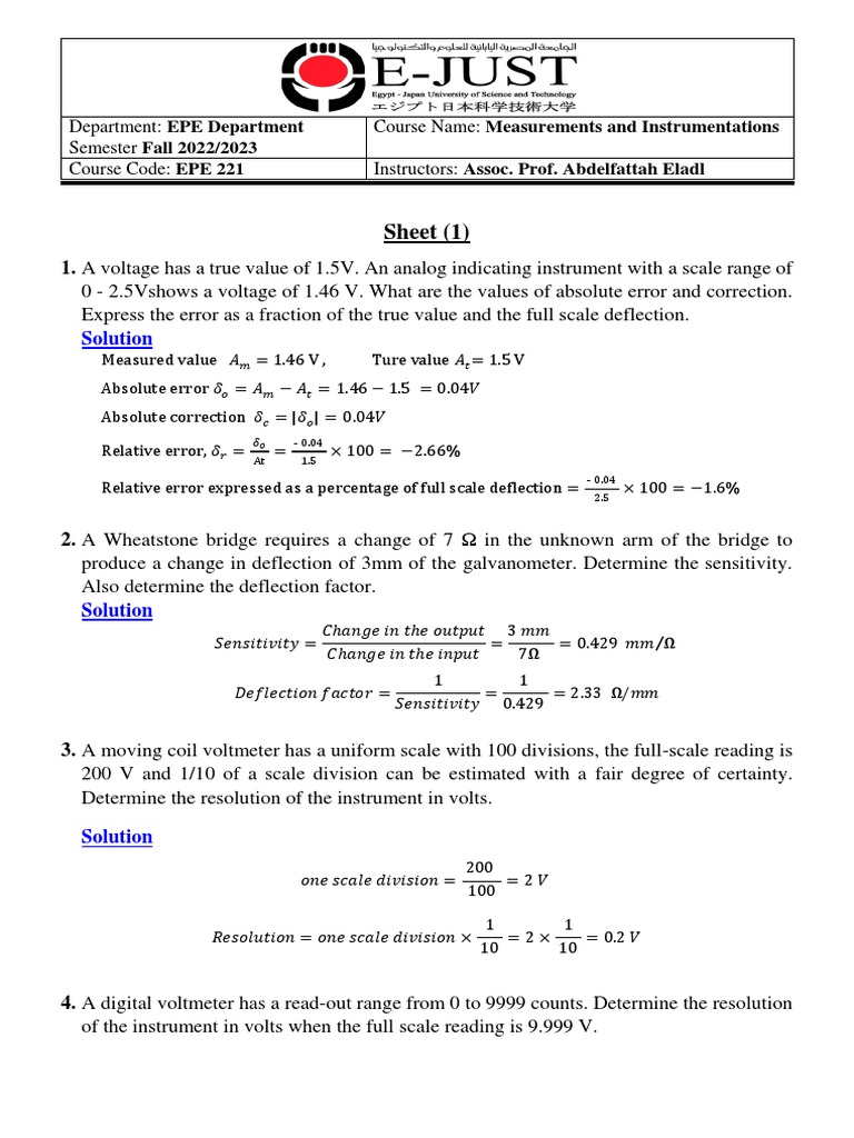 Sheet 1 | PDF | Manufactured Goods | Electronics