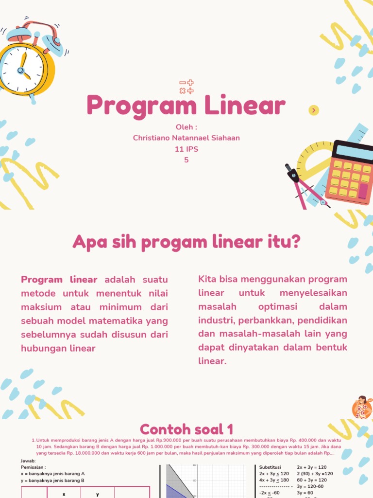 Optimasi Program Linear dalam Bisnis | PDF