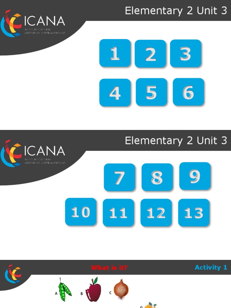 Elem 2unit 3 | PDF | Spaghetti | Grammatical Number