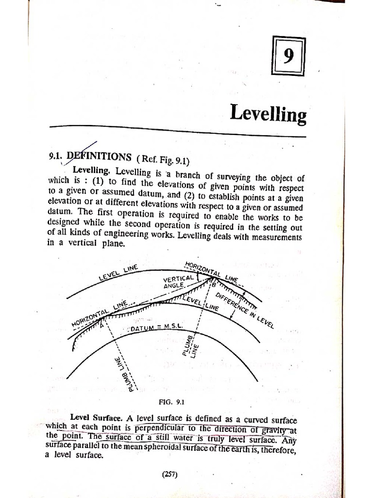 Levelling | PDF