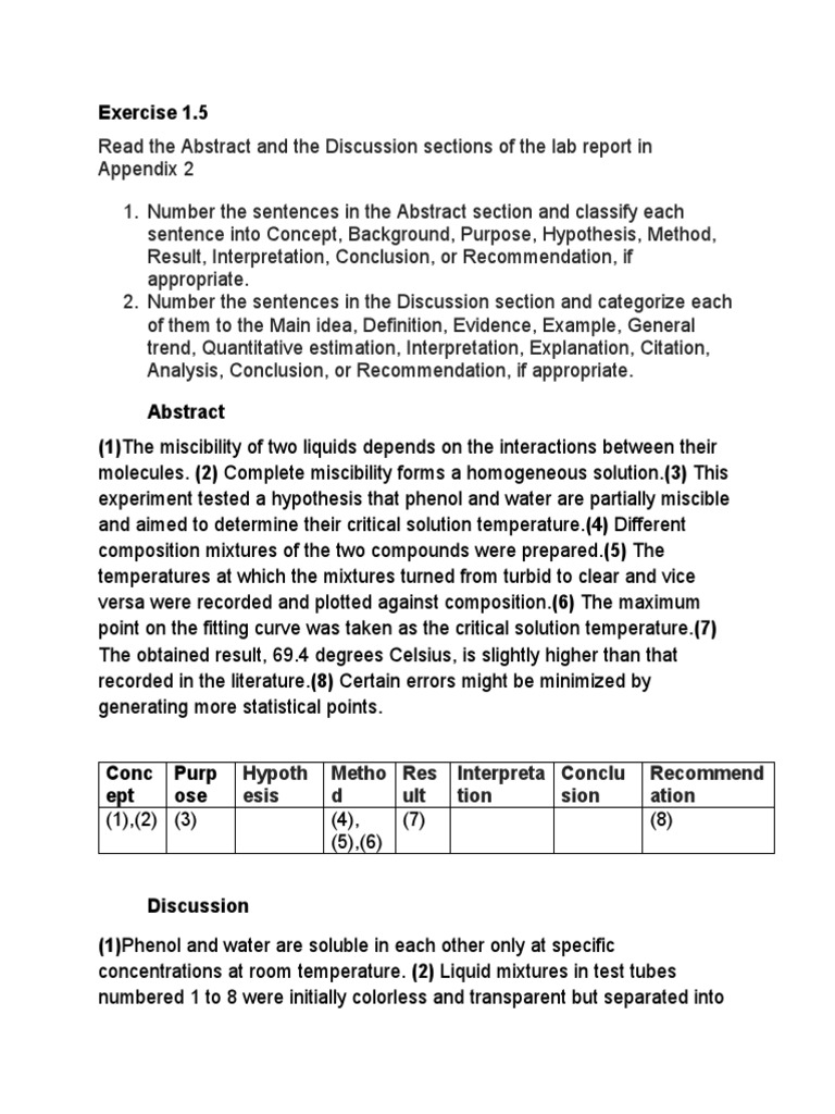 Ex1.5 - Le Minh Son - 20201917 | Download Free PDF | Solubility | Mixture