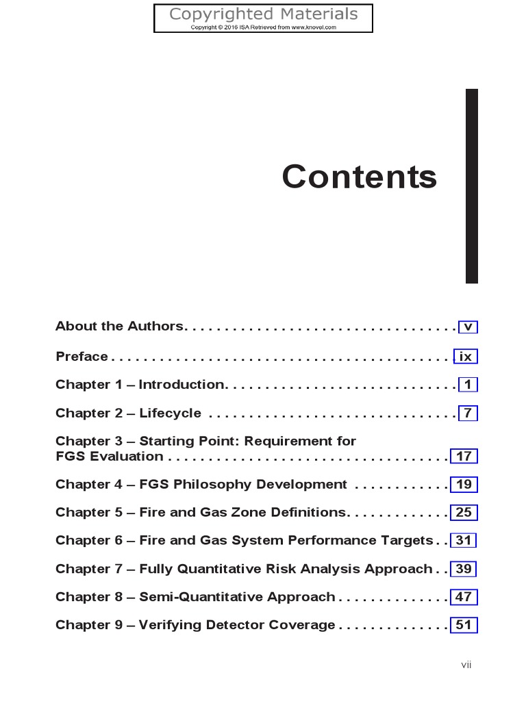 Performance-Based Fire and Gas Systems Engineering Handbook - 46451 ...