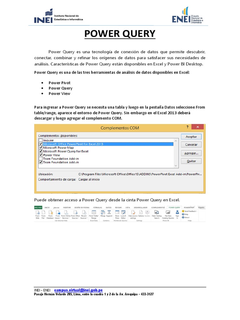 Excelavanzado Powerquery VisualBasic | PDF | Macro (informática) | Visual Basic para Aplicaciones