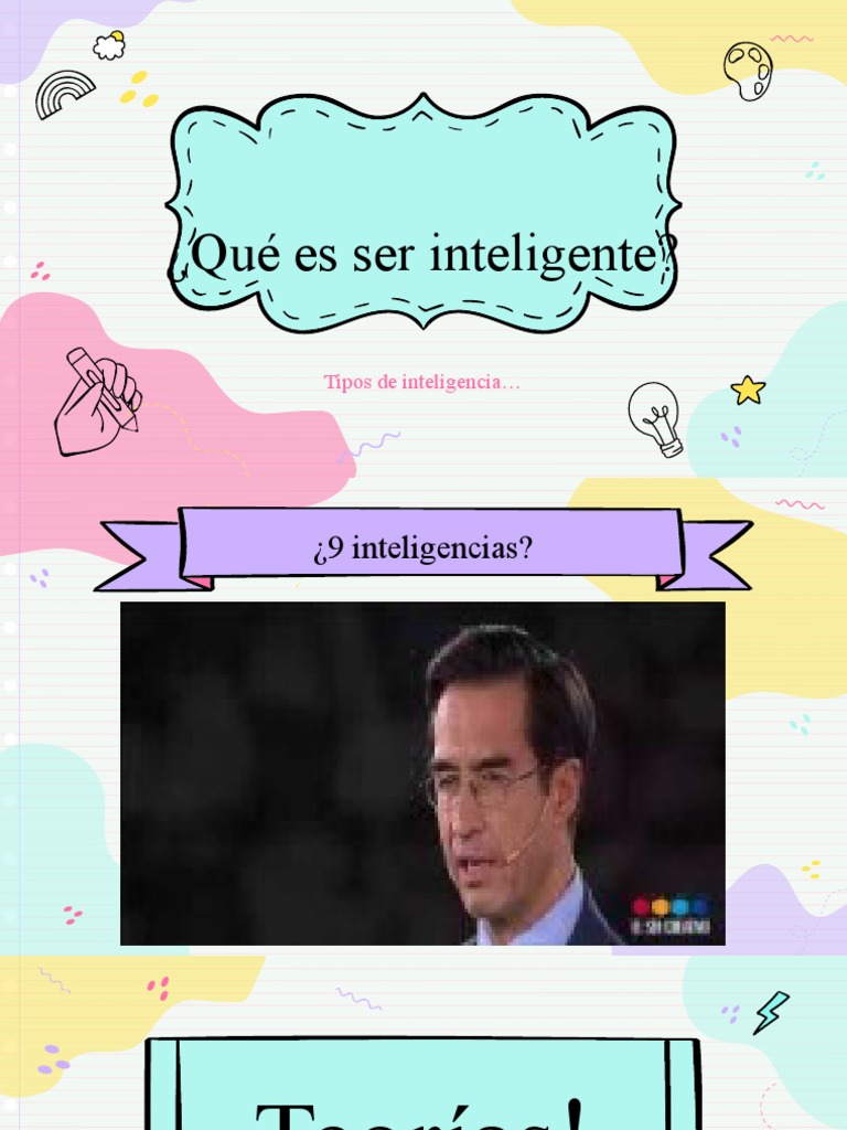 ¿Qué Es Ser Inteligente?: Tipos de Inteligencia | PDF | Inteligencia ...