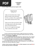 Activity Sheet Where Do Plants Live | PDF | Plants | Habitat