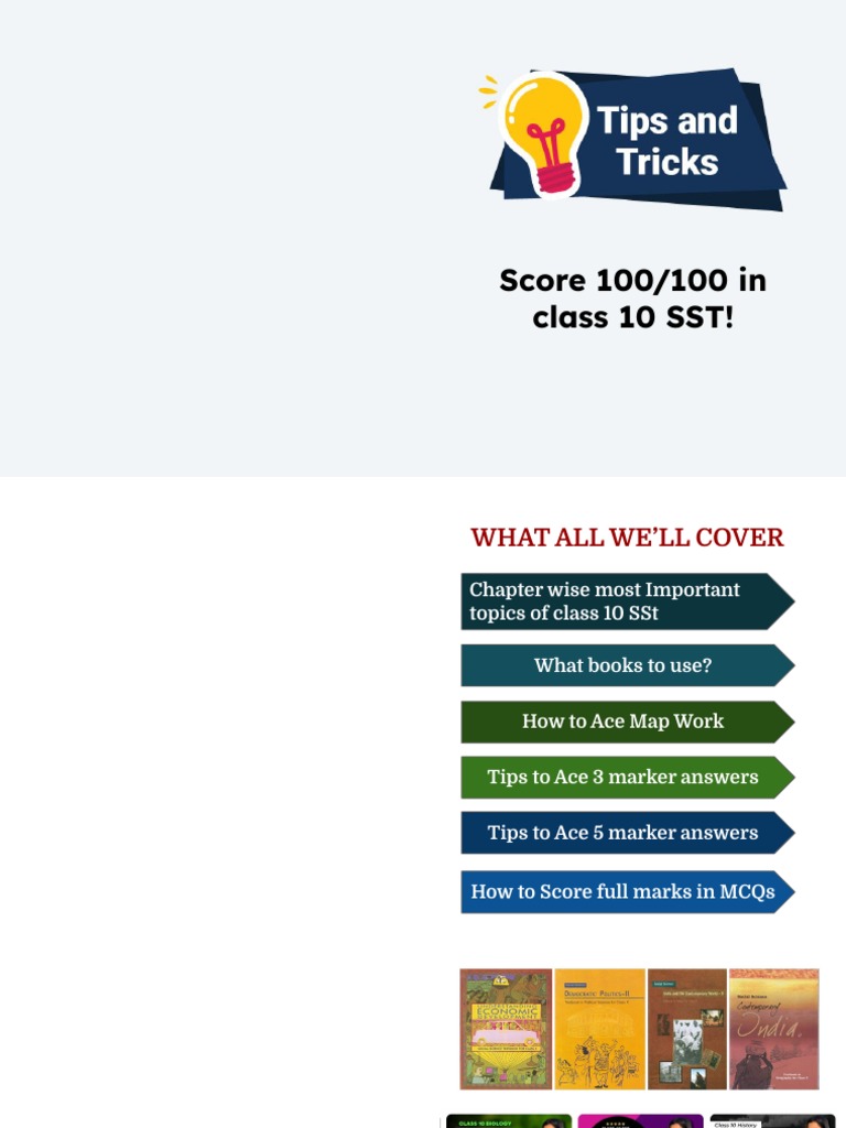 Score 100/100 in Class 10 SST! | PDF | Globalization | Agriculture