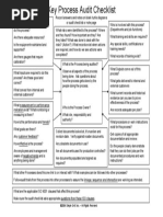 Iatf Process Audit Check Sheet Format | PDF | Audit | Internal Audit