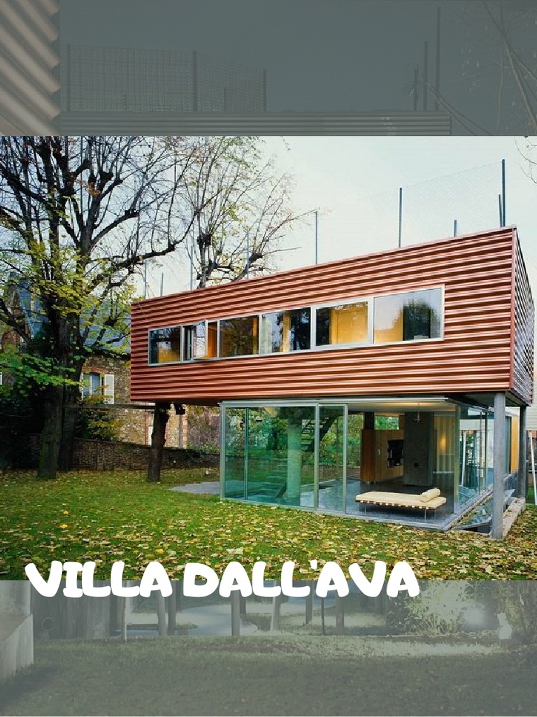 Villa Dall'ava | PDF | París | Carpintería