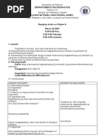 Lesson Plan in Teaching Katinig at Patinig | PDF