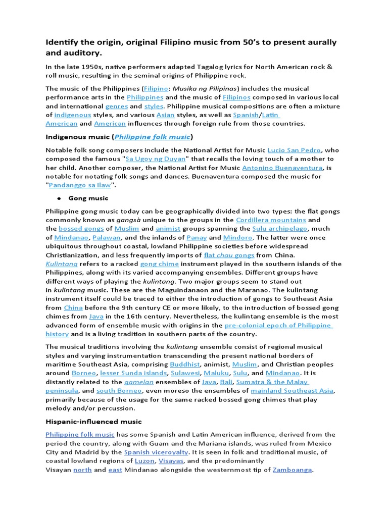 Identify The Origin | PDF