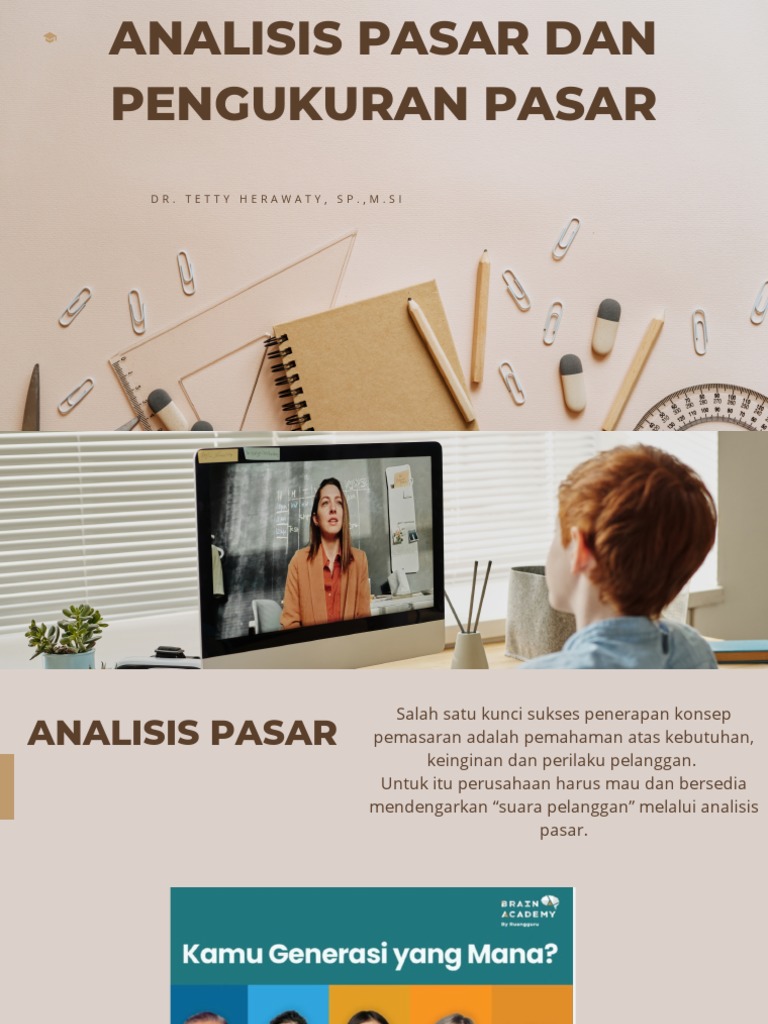 Analisis Pasar Dan Pengukuran Pasar | PDF