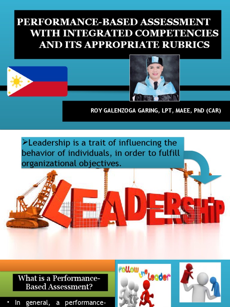 Performance-Based Assessment With Integrated Competencies and Its ...