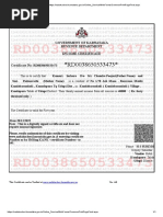 Caste Declaration Format | PDF