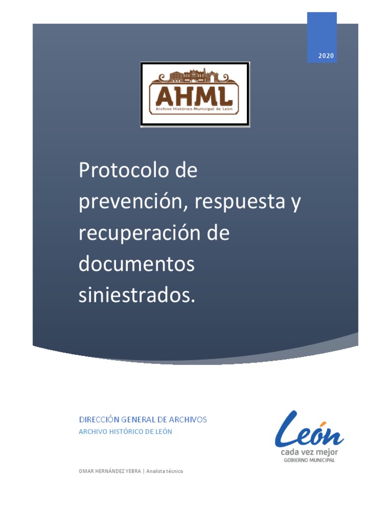 Protocolo Prevencion | PDF | Seguridad de información | Papel