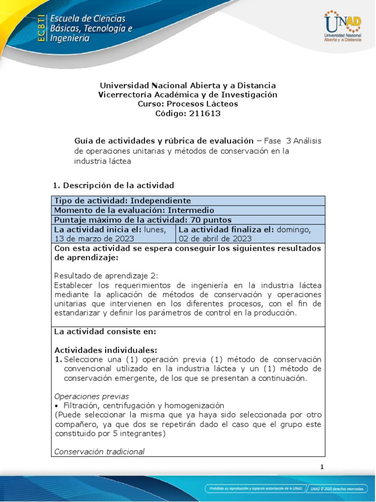 GuĆa de Actividades y RĆŗbrica de Evaluación - Unidad 2 - Fase 3 ... GuĆa de Actividades y RĆŗbrica de Evaluación - Unidad 2 - Fase 3 ...