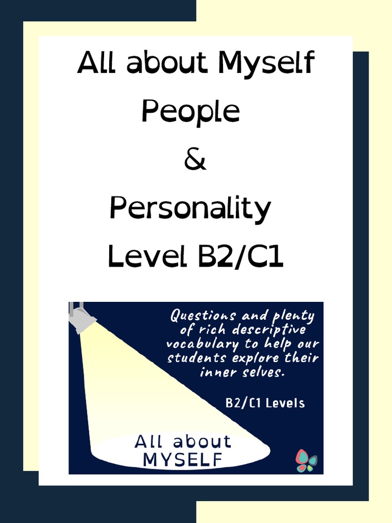All About Myself People Personality Level B2 - C1 | PDF