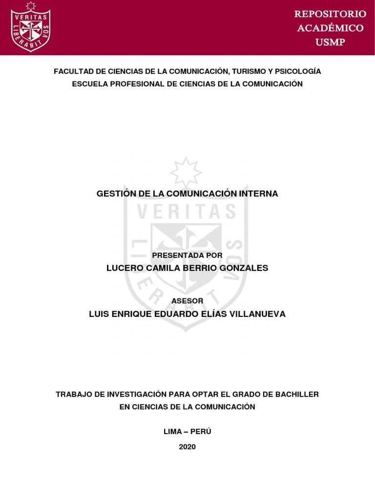 Gestión efectiva de la comunicación interna: un factor clave para el éxito organizacional | PDF ...