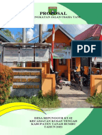 Contoh Usulan Musrenbang 2023-2025 | PDF