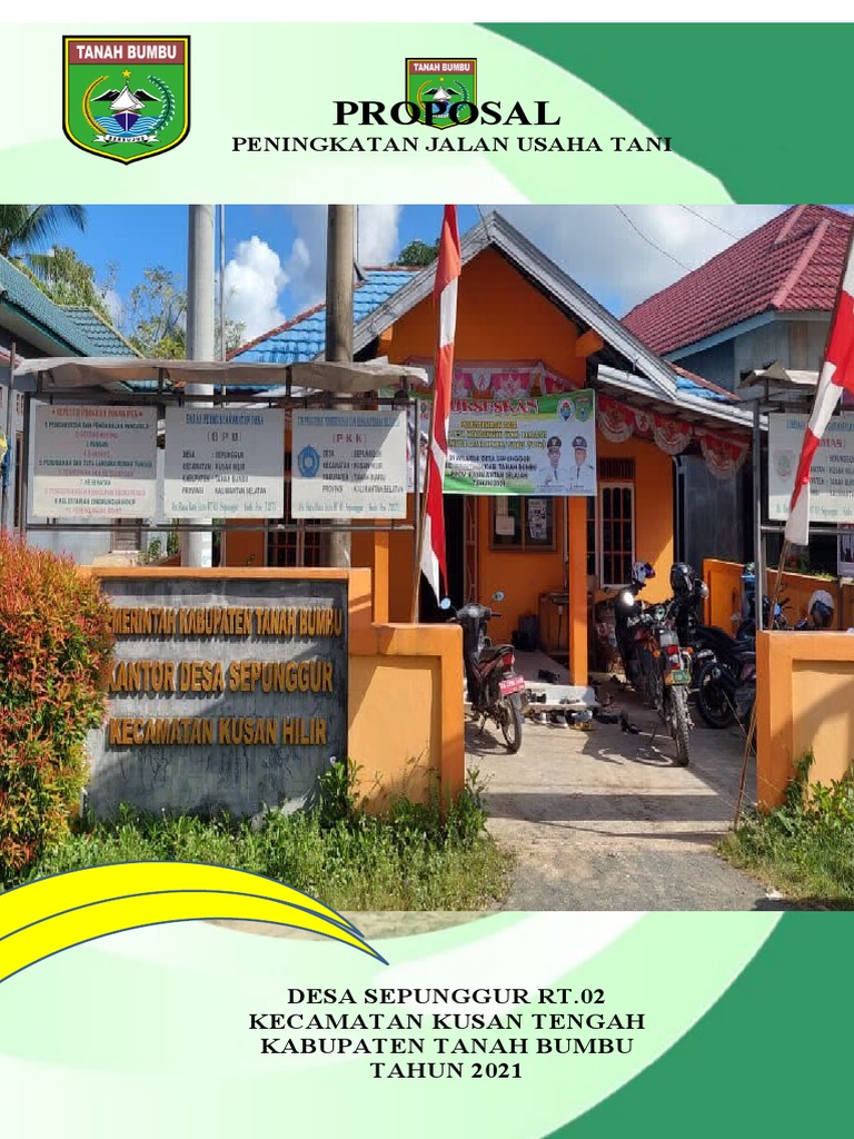 Proposal Pembuatan Jalan Usaha Tani | PDF