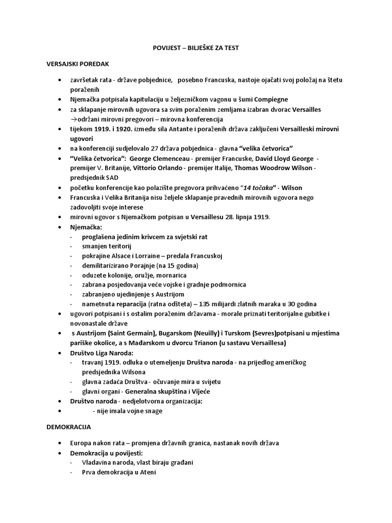 Povijest Biljeske | PDF