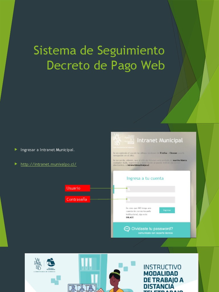 2021-8-4-Sistema de Seguimiento Decreto de Pago Web | PDF | Desarrollo de software | Internet