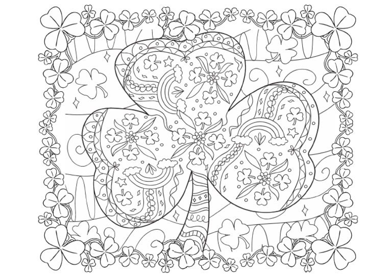 Mandala Shamrock | PDF