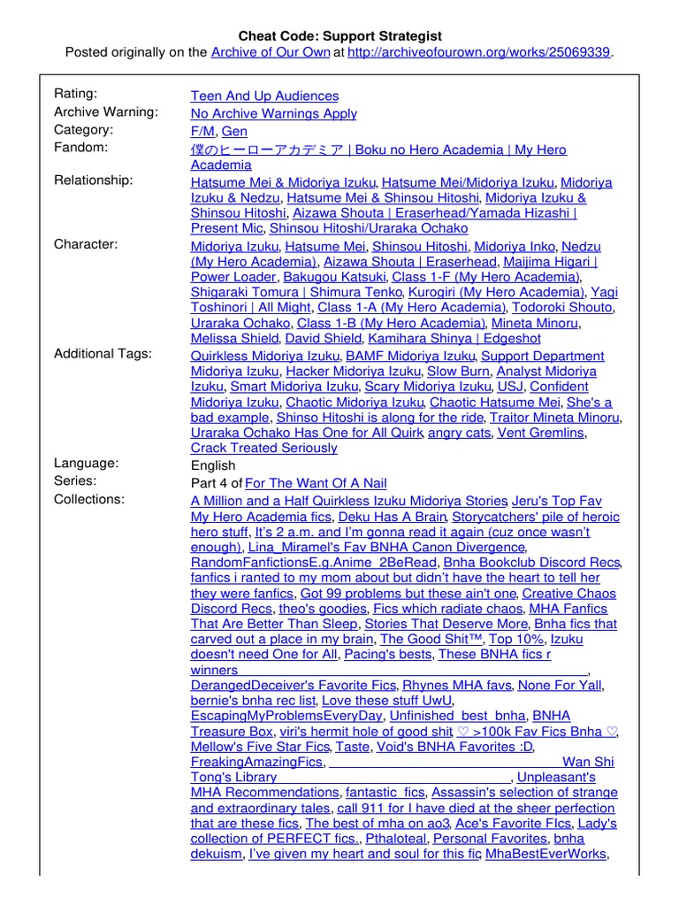 Cheat Code Support | PDF