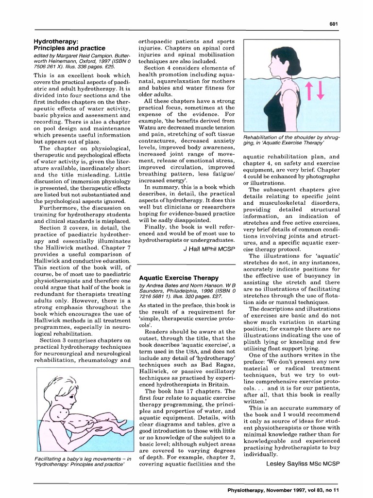 Coek - Info - Hydrotherapy Principles and Practice | PDF | Physical ...