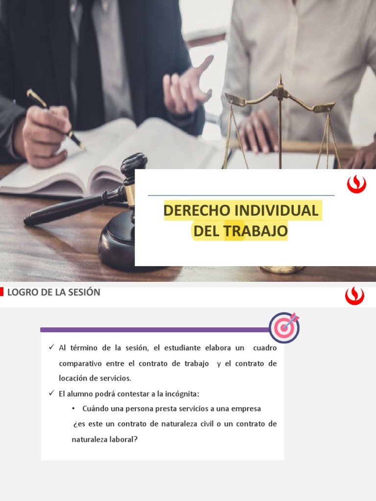 Derecho Individual Del Trabajo | PDF
