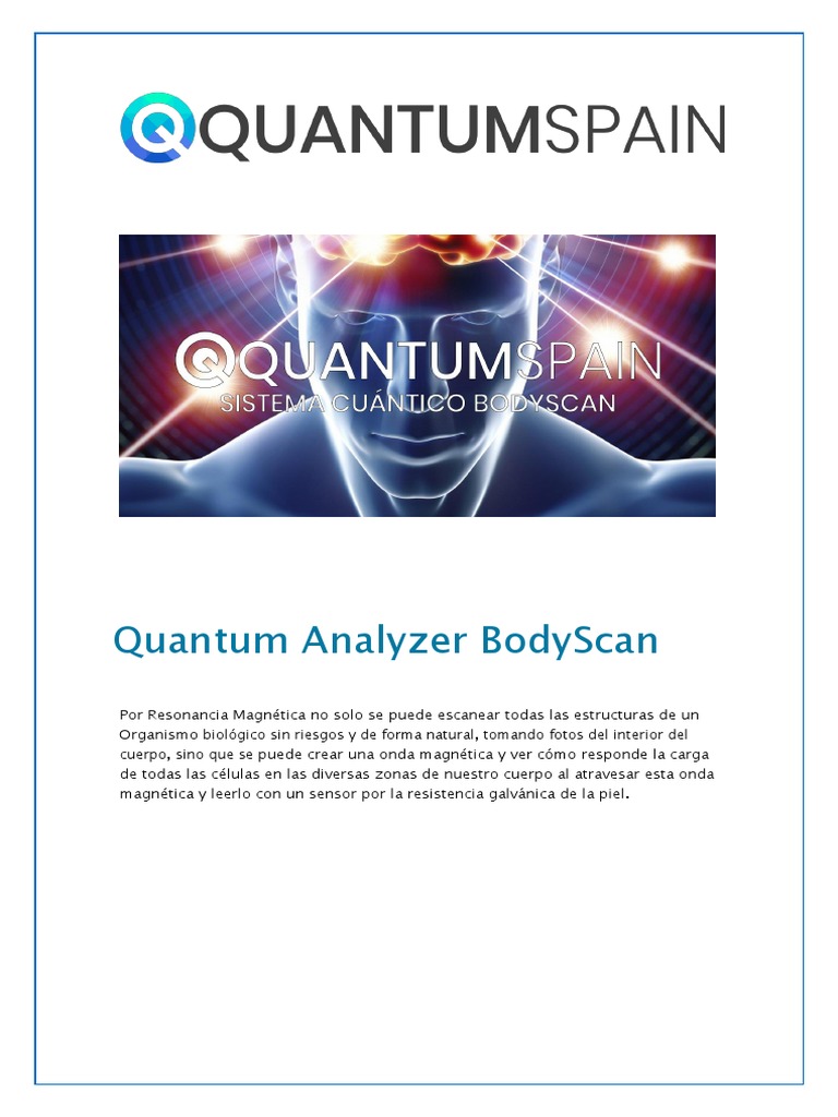 PDF Quantum Analyzer Oficial Quantum Spain 2019 | PDF | Resonancia magnética nuclear | Resonancia