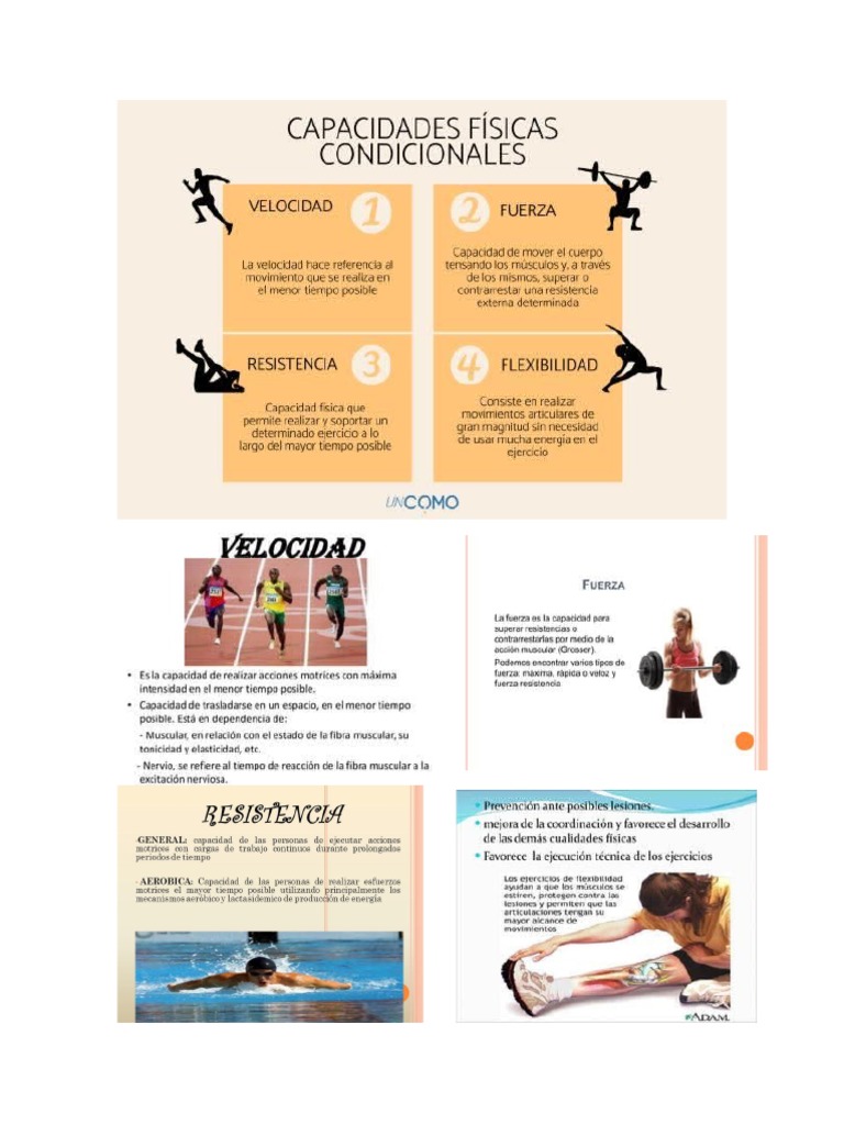 Capacidades Condicionales | PDF