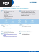 Altéa Reservation Desktop Web Guide | PDF