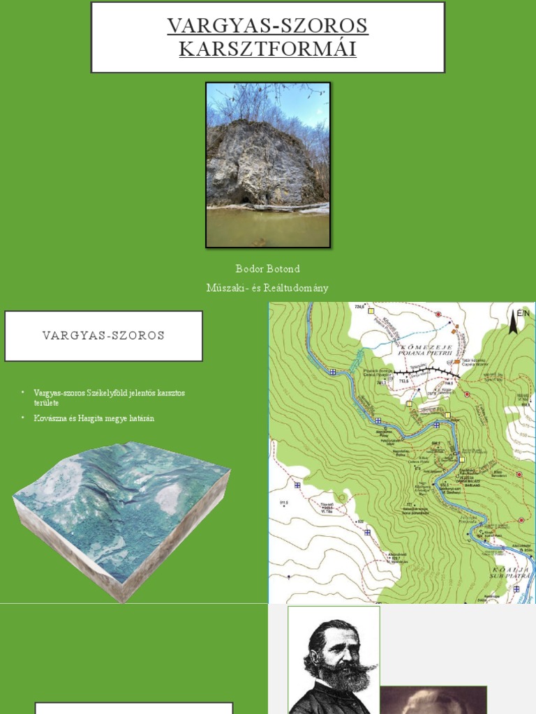 Bodor_Botond_műszaki_Vargyas-szoros_karsztformái | PDF