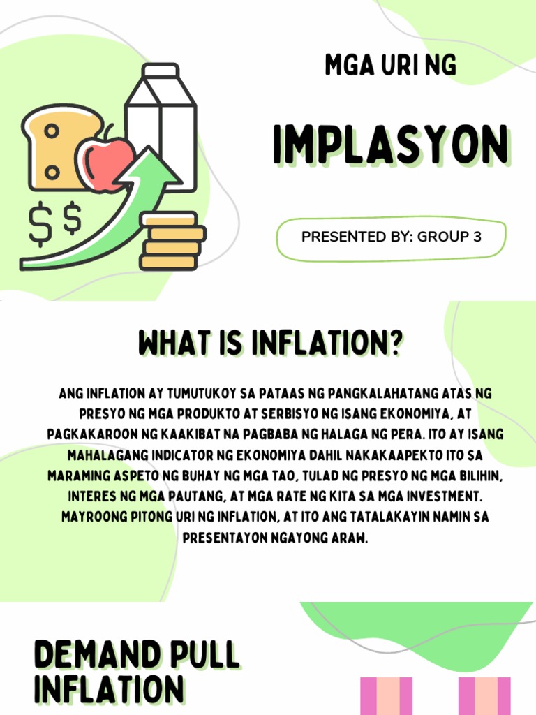 Mga Uri NG Implasyon | PDF