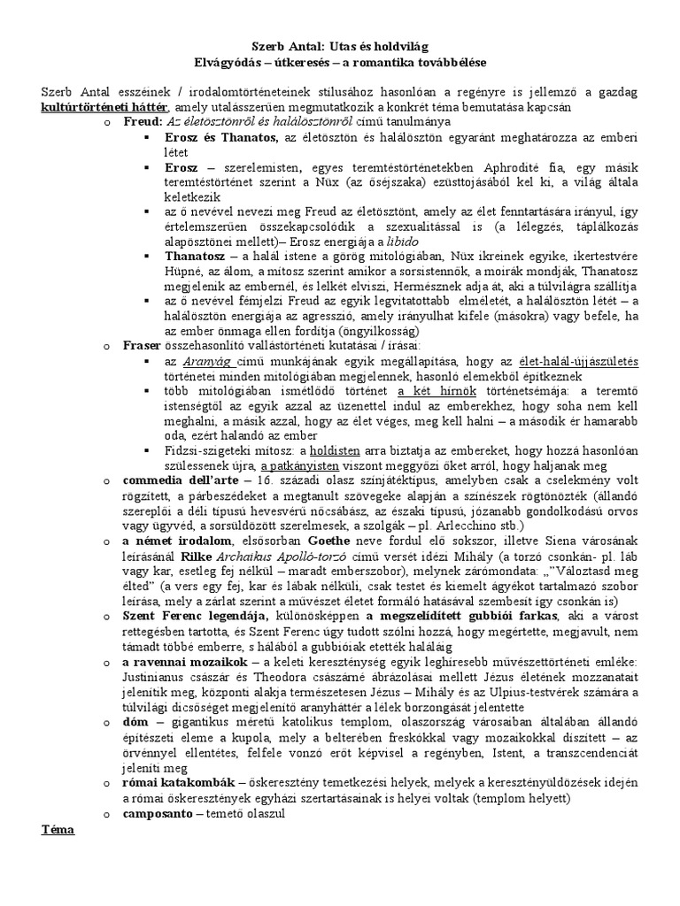 Utas És Holdvilág | PDF