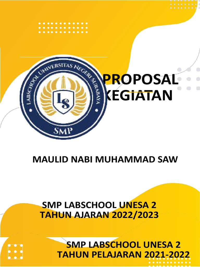 Proposal KTS 2023 | PDF | Kesehatan Holistik