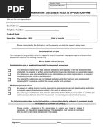 Ifoa - Mitigating Circumstances Form 042023 | PDF