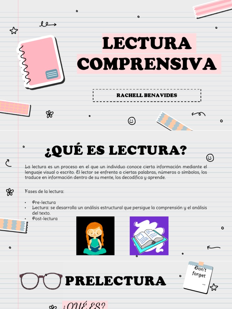 Estrategias para la Comprensión Lectora | PDF | Comprensión lectora ...