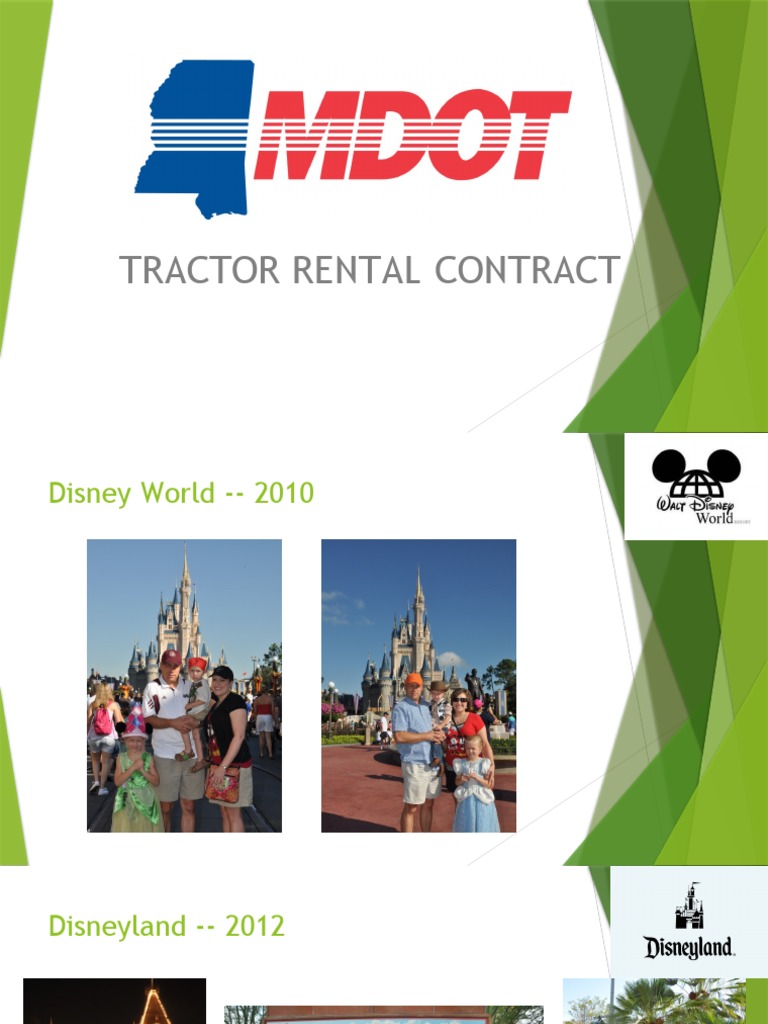 Tractor Rental Contract | PDF | Tractor | Truck