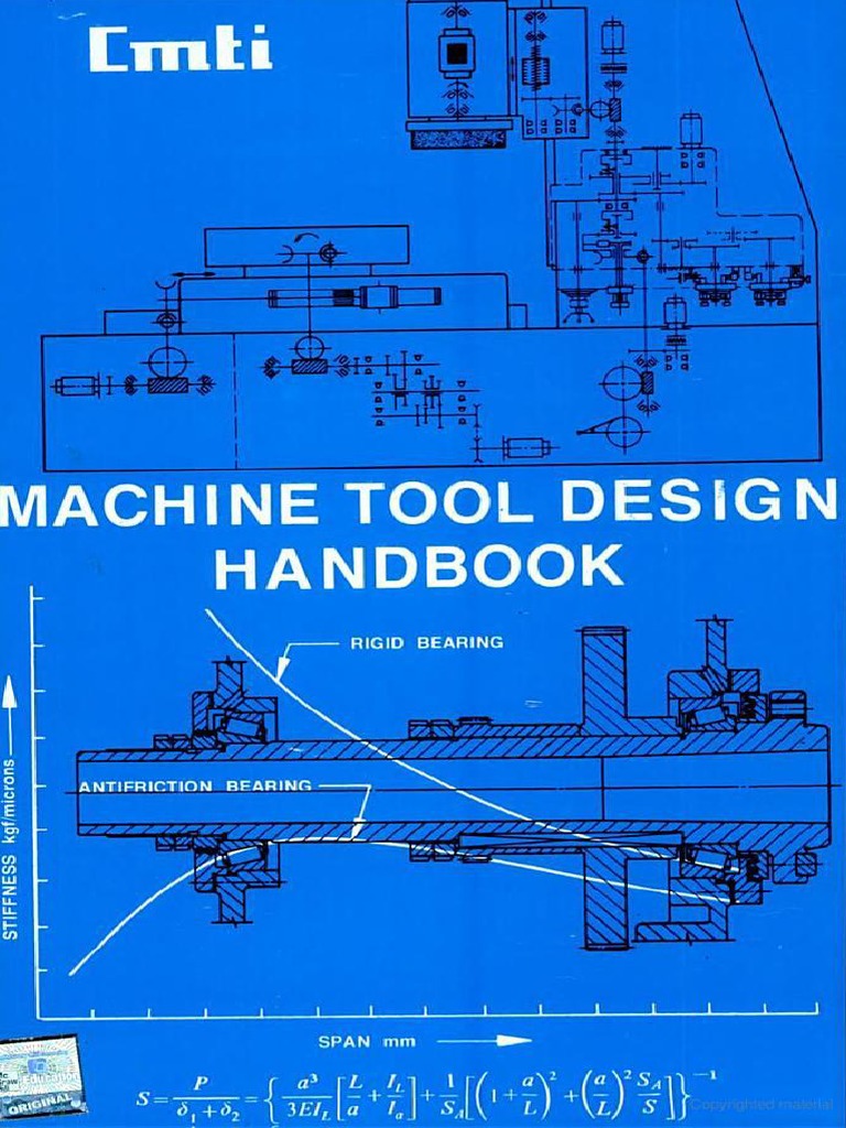 Machine Toold Design Handbook - CMTI | PDF