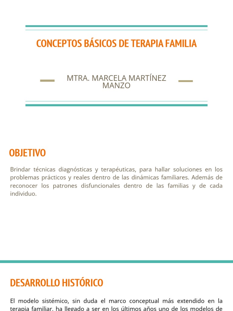 Básicos de Terapia Familia | PDF | Psicoterapia | Familia