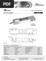 FT-KELI-ILEC. Ficha Tecnica de Celda de Carga KELI SENSOR Mod. ILEC Series | PDF