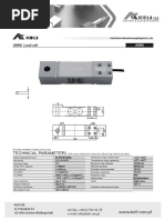 FT-KELI-SQB2T. Ficha Tecnica de Patas de Apoyo KELI SENSOR Mod. SQB Cap. Max. 2 Ton | PDF