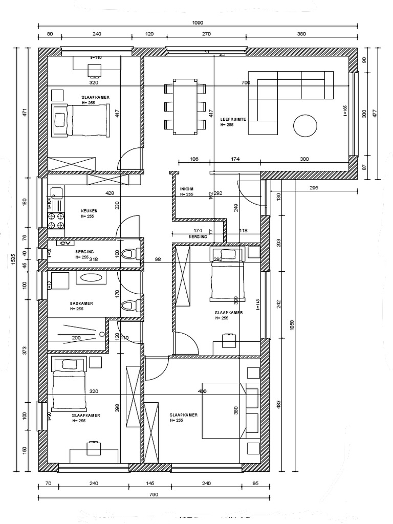 Floor Plan for a Multi-Level Home with Dimensions | PDF