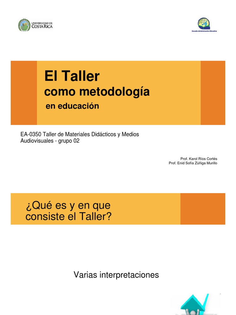 Que Es Un Taller | PDF | Evaluación | Planificación