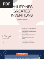 Top 10 Philippine Inventors and Their Contributions | PDF | Philippines