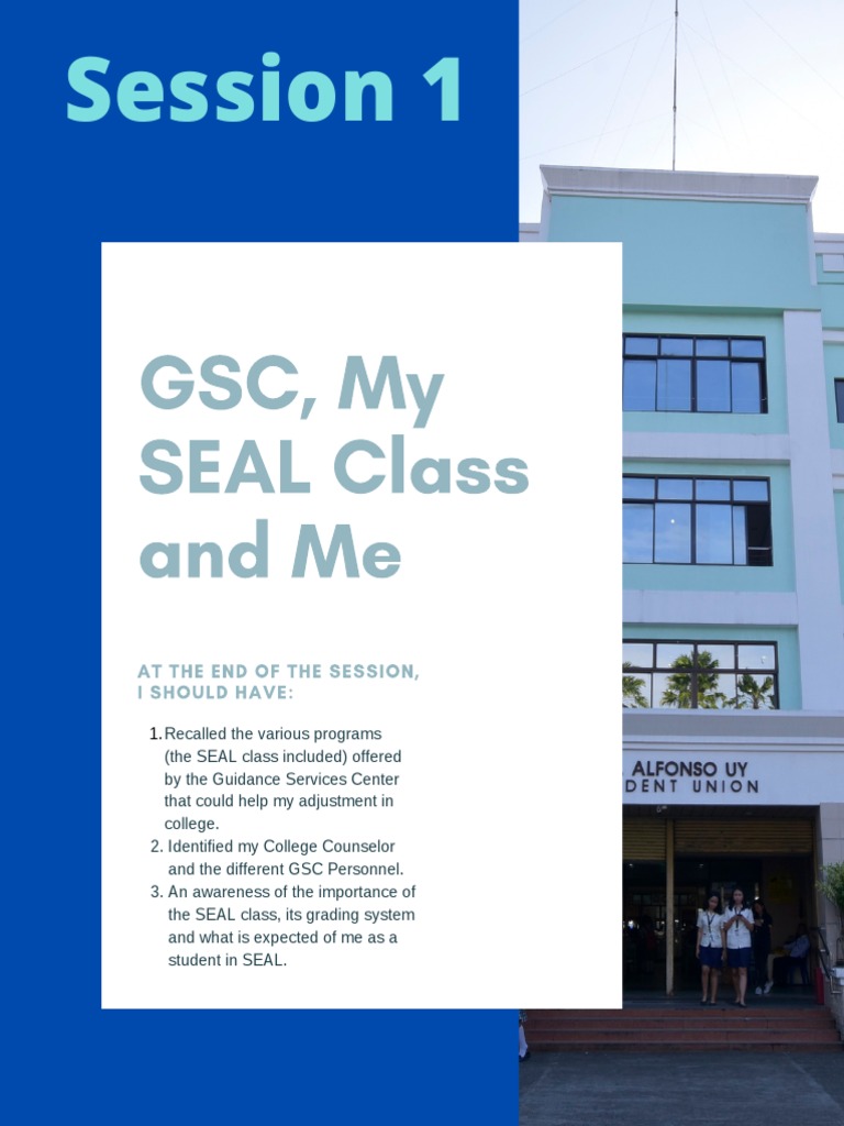 SESSION 1 GSC, My SEAL Class, and ME Student Ebook Guide 1 | PDF ...