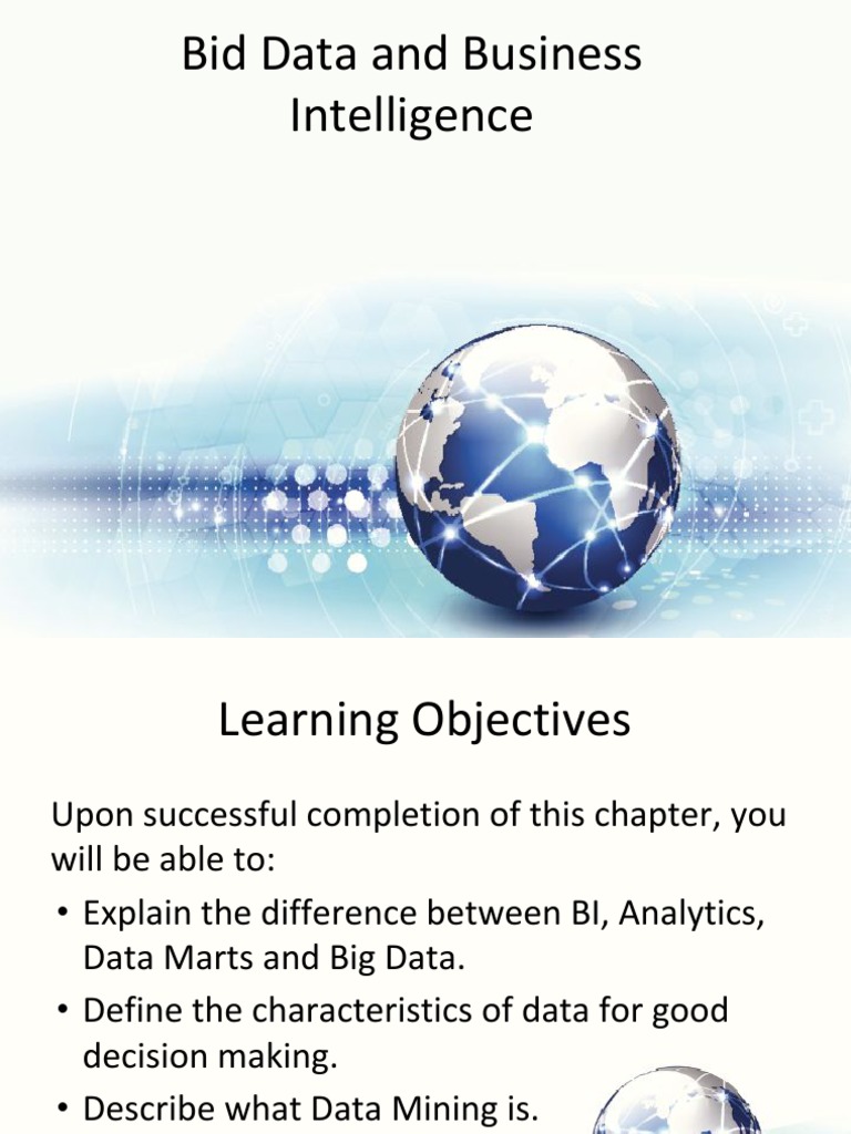 Big Data and BI | Download Free PDF | Business Intelligence | Analytics