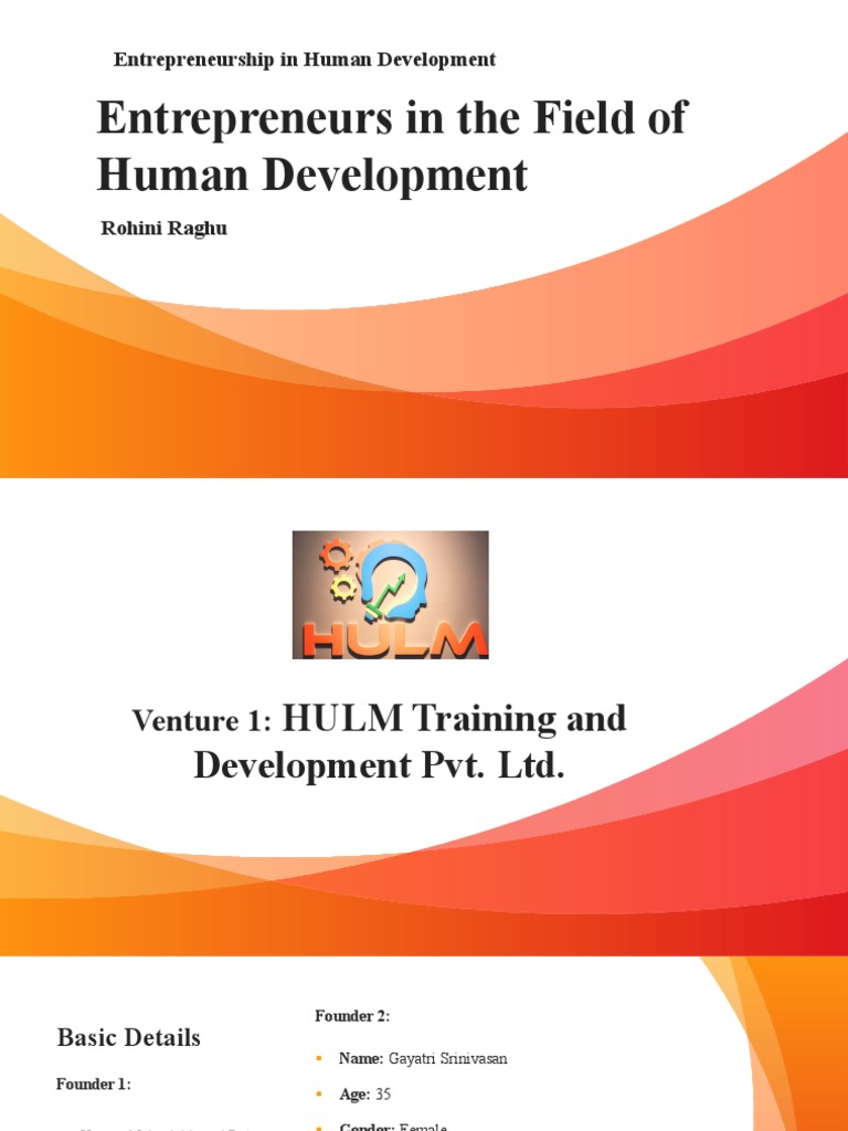 HULM Training and Development Overview | PDF | Entrepreneurship ...