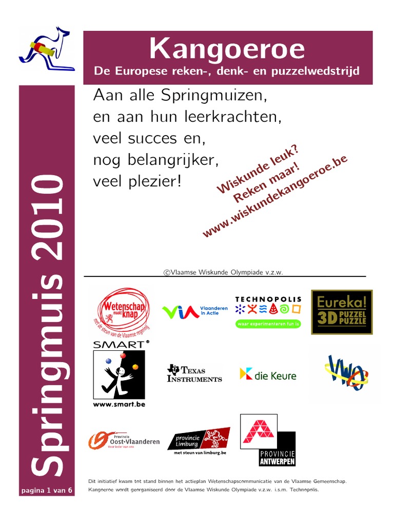 Springmuis 2010 | PDF